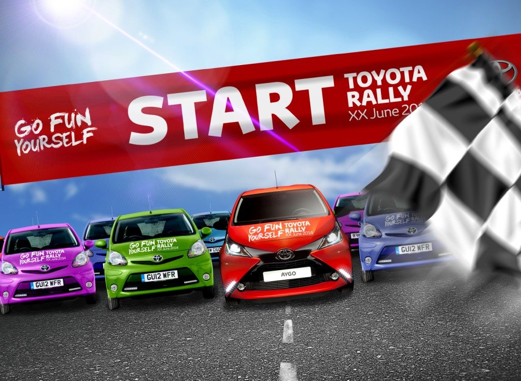 toyota-aygo-rally-livery-outdoor-event - t&s creative communications ...